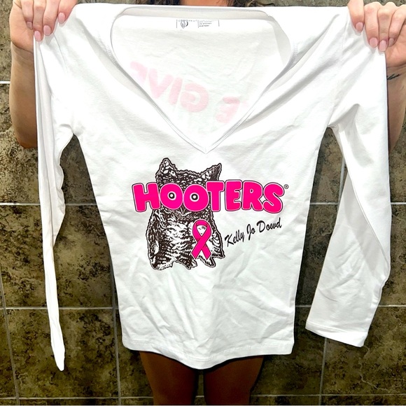 Hooters | Tops | Official Hooters Girl Uniform Top For October 222 ...